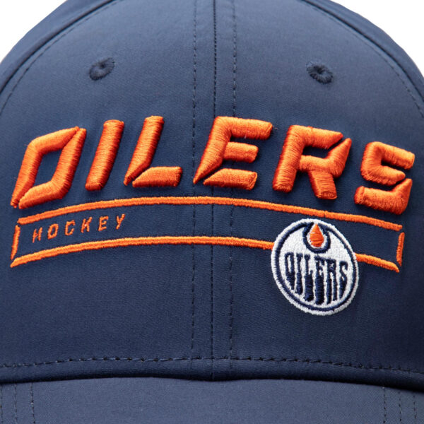 Men's Edmonton Oilers Authentic Pro Rinkside Structured Adjustable Cap ...
