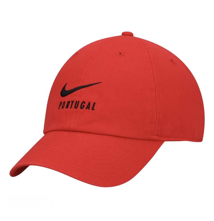 Portugal National Team Nike Dry Heritage 86 Swoosh Adjustable Hat – Red ...
