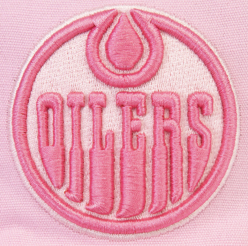 Women's Edmonton Oilers Fanatics Pink Adjustable Hat - Sports Closet