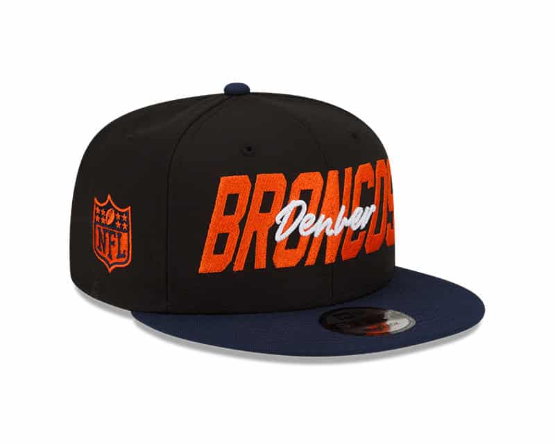 Denver Broncos New Era Black/Navy 2022 Official NFL Draft 9FIFTY ...