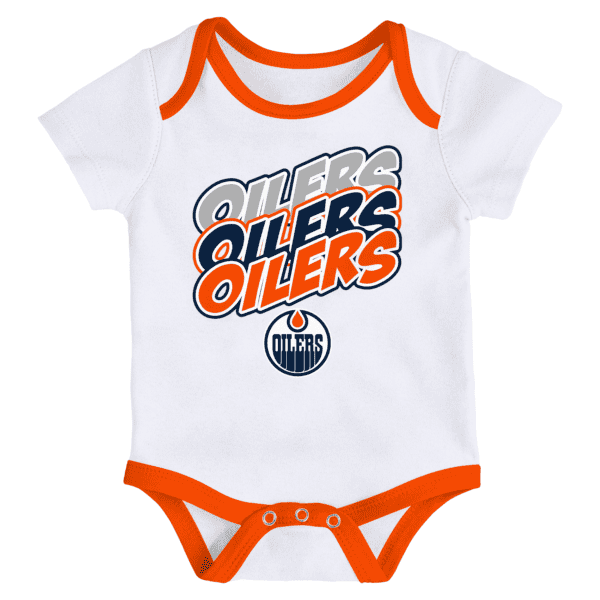 Infant Edmonton Oilers Monterey Tie Dye 2 Piece Creeper Set - Sports Closet