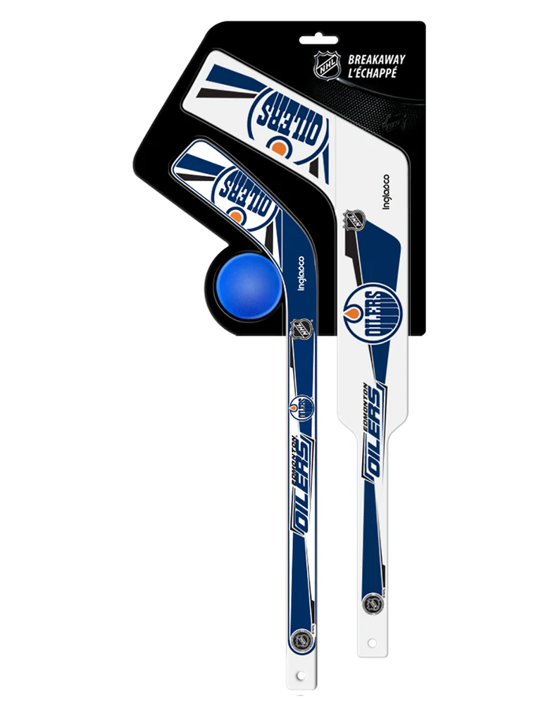 Edmonton Oilers Mini Sticks Breakaway Set - Sports Closet