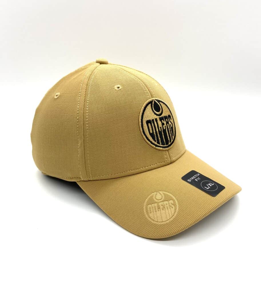 Edmonton Oilers American Needle Khaki - Flex Hat - Sports Closet