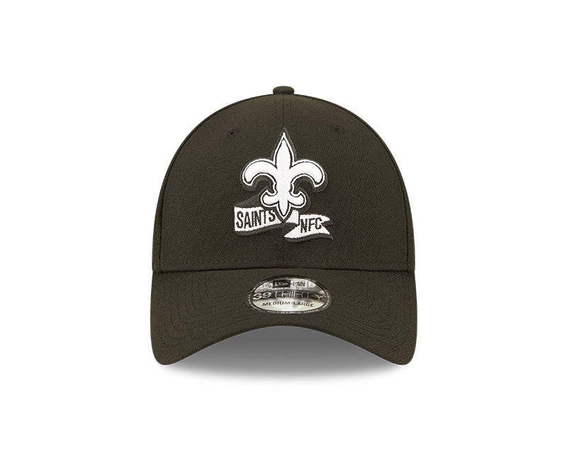 New Orleans Saints New Era Black/White Colorway 2022 NFL Sideline ...