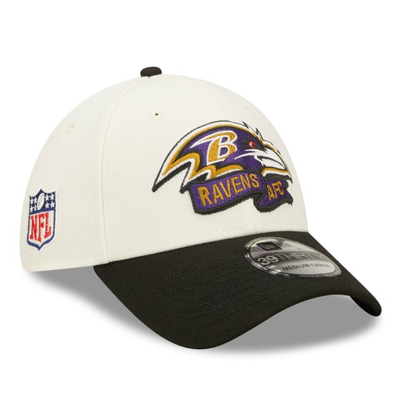 Baltimore Ravens New Era 2022 NFL Sideline Official 39THIRTY 2-Tone ...