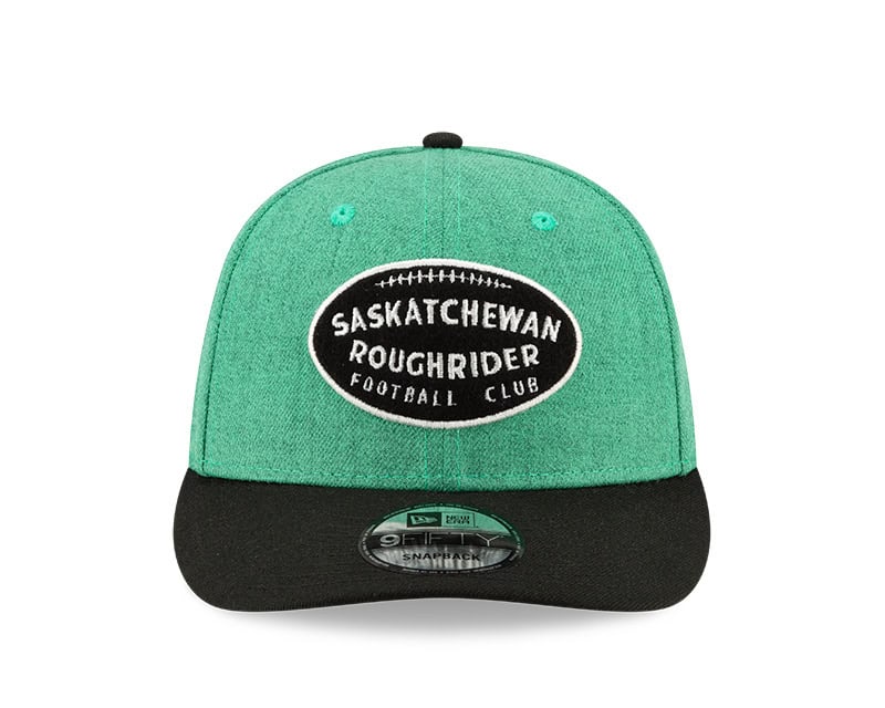Saskatchewan Roughriders New Era Turf Traditions 9FIFTY Snapback Hat ...