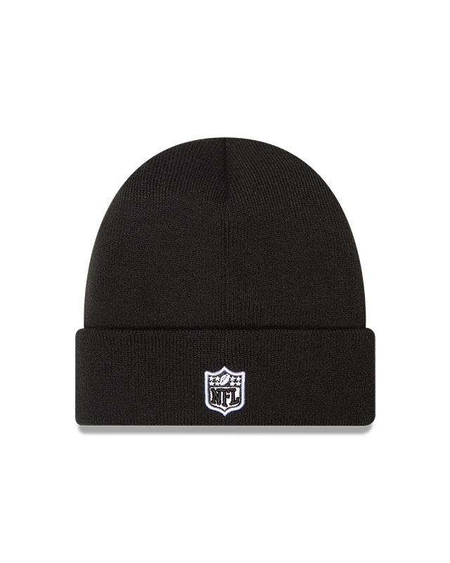 Las Vegas Raiders New Era Blackletter Cuffed Knit Hat - Black - Sports ...
