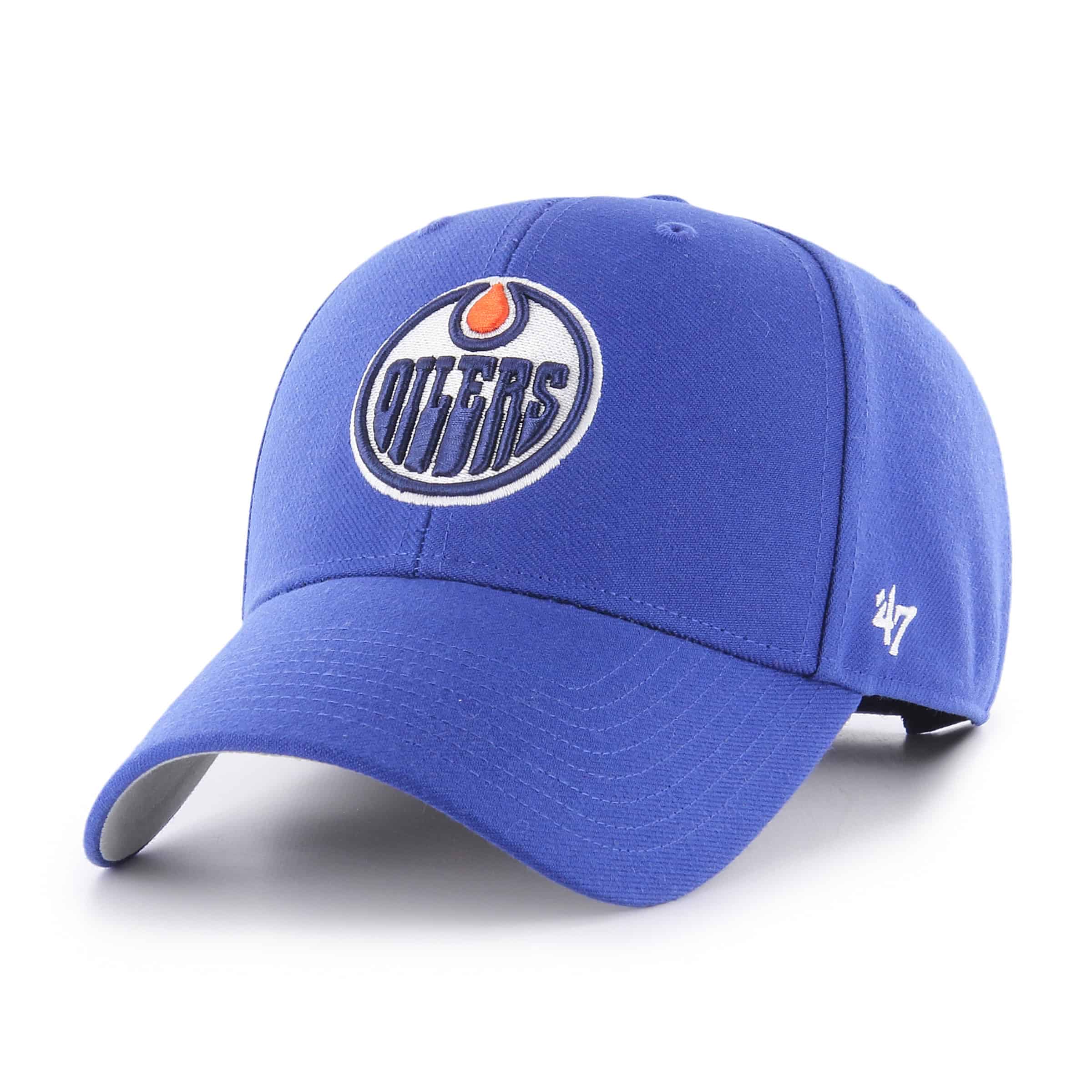 Edmonton Oilers '47 Brand Royal Blue Basic MVP - Adjustable Hat ...