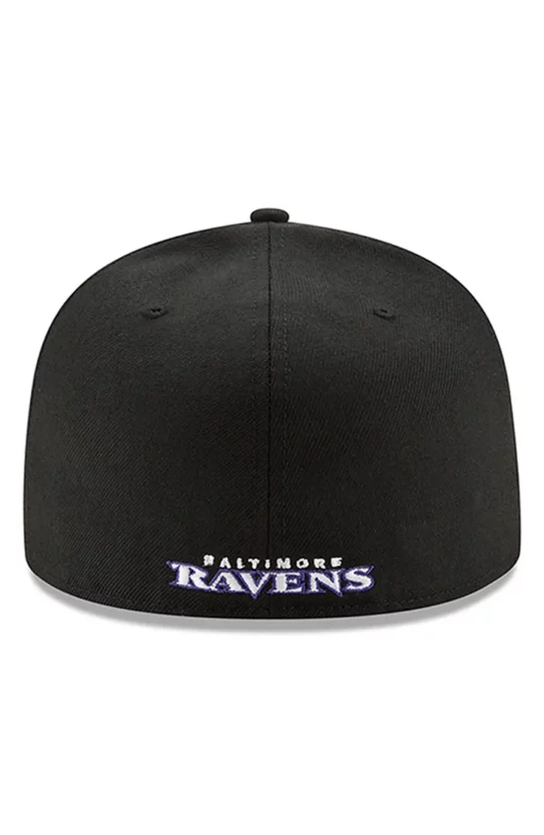 Baltimore Ravens New Era Team Basic 59FIFTY Fitted Hat - Black - Sports ...