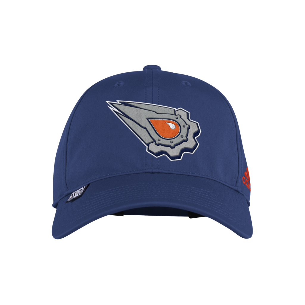 Edmonton Oilers Adidas Reverse Retro Adjustable Slouch Hat - Royal ...