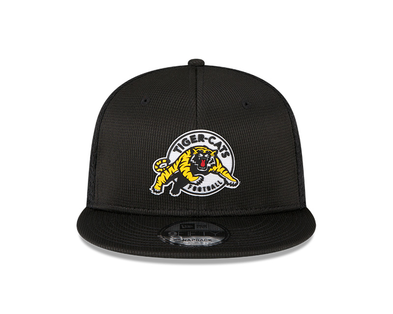 Hamilton Tiger-Cats New Era 2023 Official Sideline 9FIFTY Snapback Hat ...