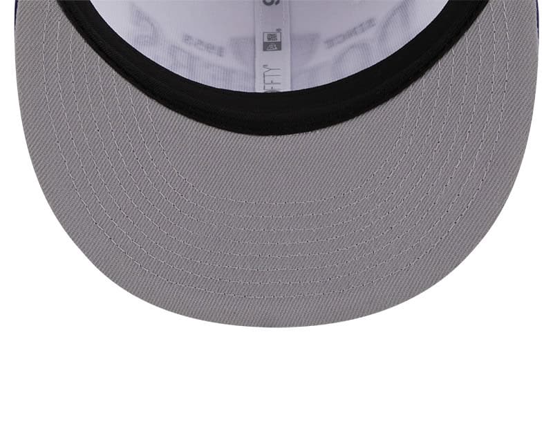 Los Angeles Dodgers New Era Crest E1 9FIFTY Snapback Hat - White/Royal ...