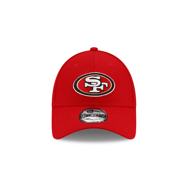 San Francisco 49ers New Era The League 9FORTY Adjustable Hat - Red ...