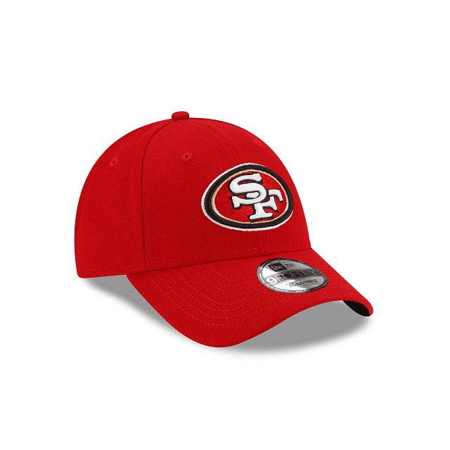 San Francisco 49ers New Era The League 9FORTY Adjustable Hat - Red ...