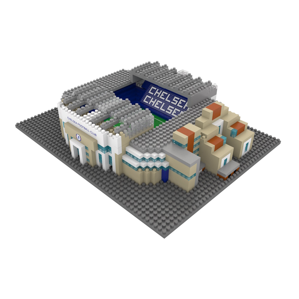 Chelsea BRXLZ 3D Stadium Construction Kit - Sports Closet