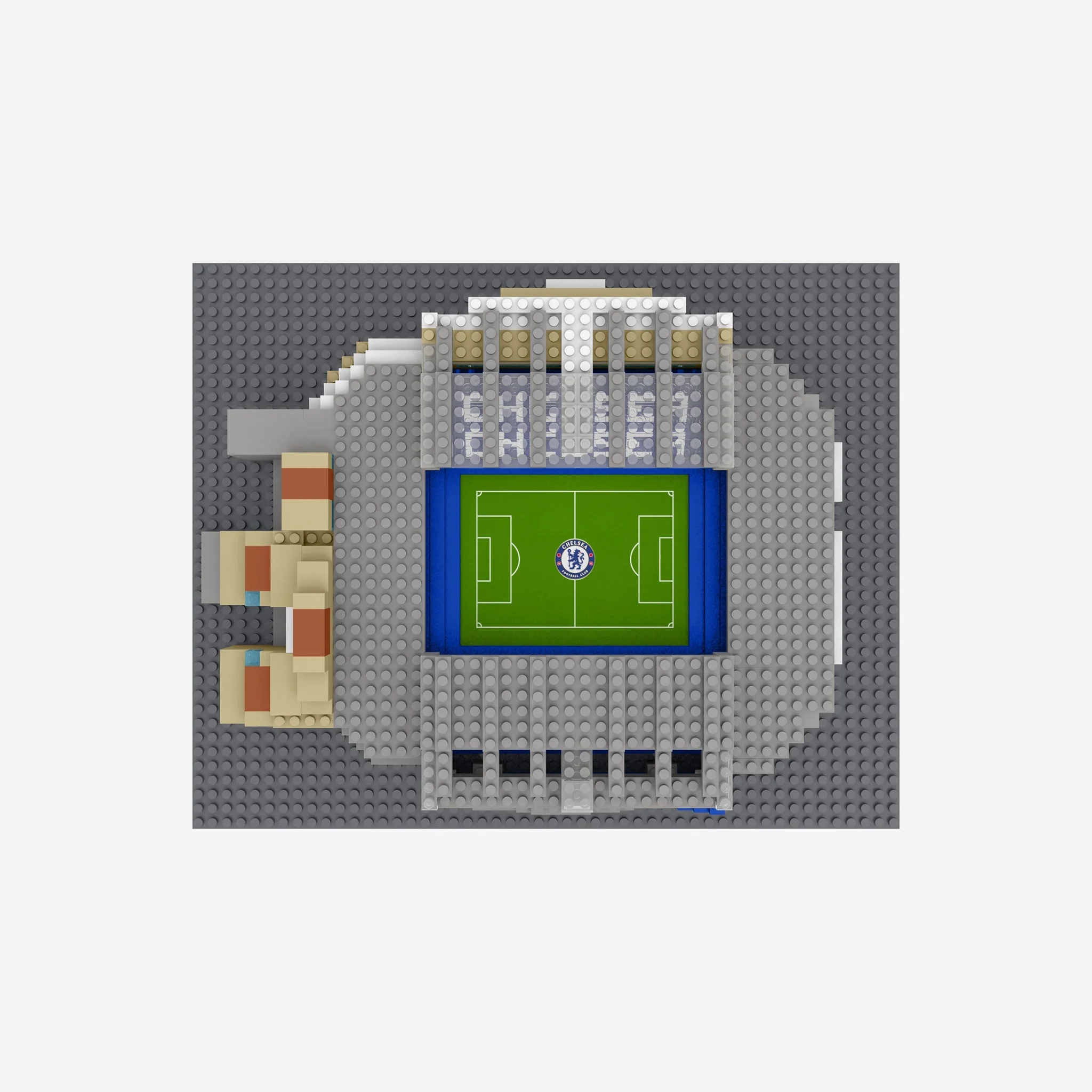 Chelsea BRXLZ 3D Stadium Construction Kit - Sports Closet