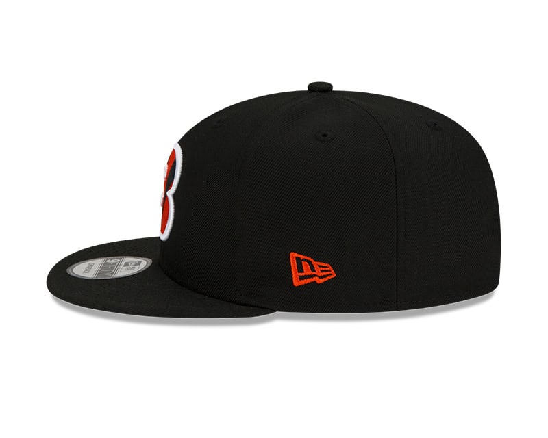 Cincinnati Bengals New Era Basic 9FIFTY Snapback Hat - Black - Sports ...