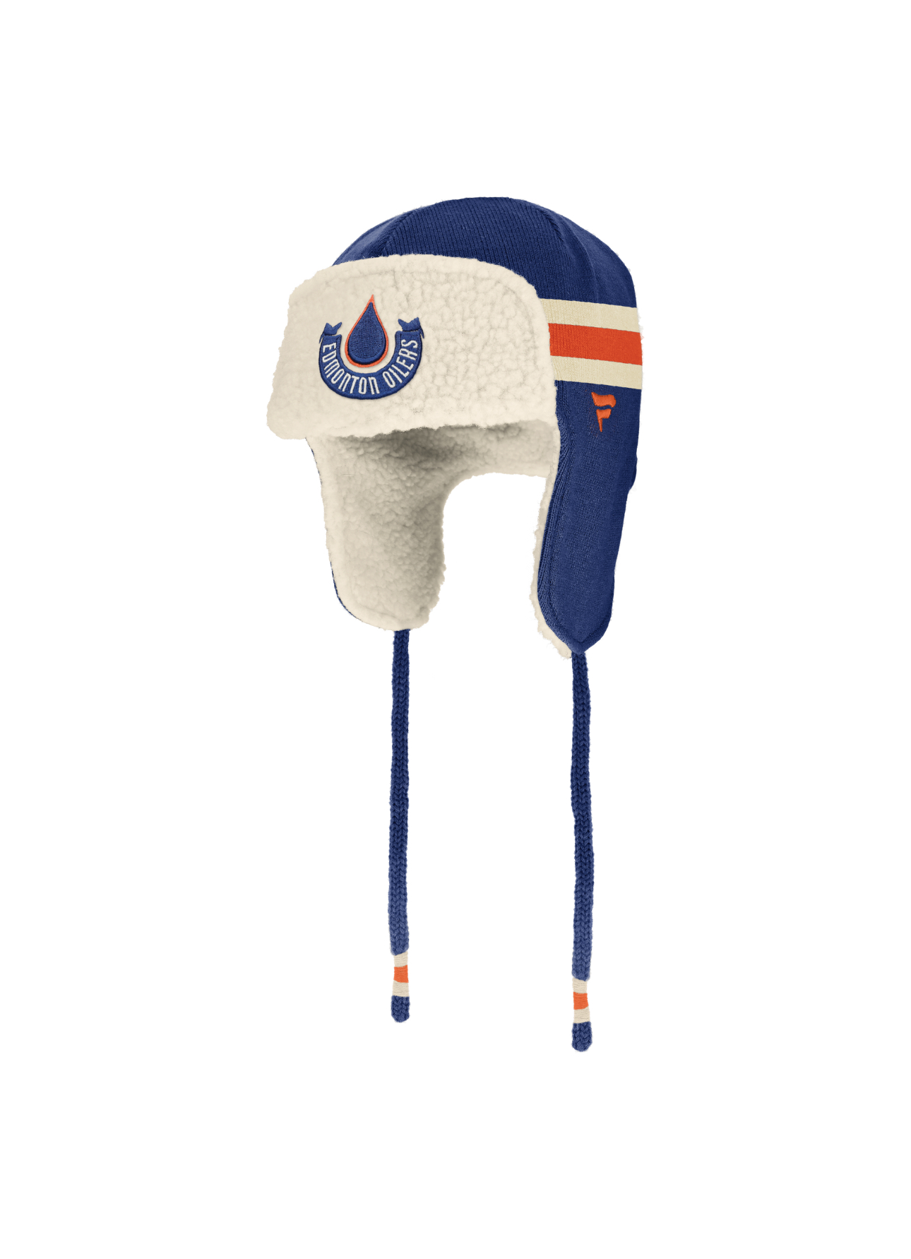 Edmonton Oilers Fanatics 2023 Heritage Classic Cuffed Trapper Knit ...