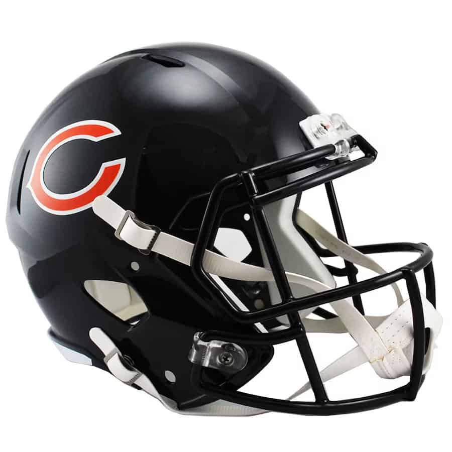 Chicago Bears Riddell Full Size Speed Replica Helmet - Sports Closet