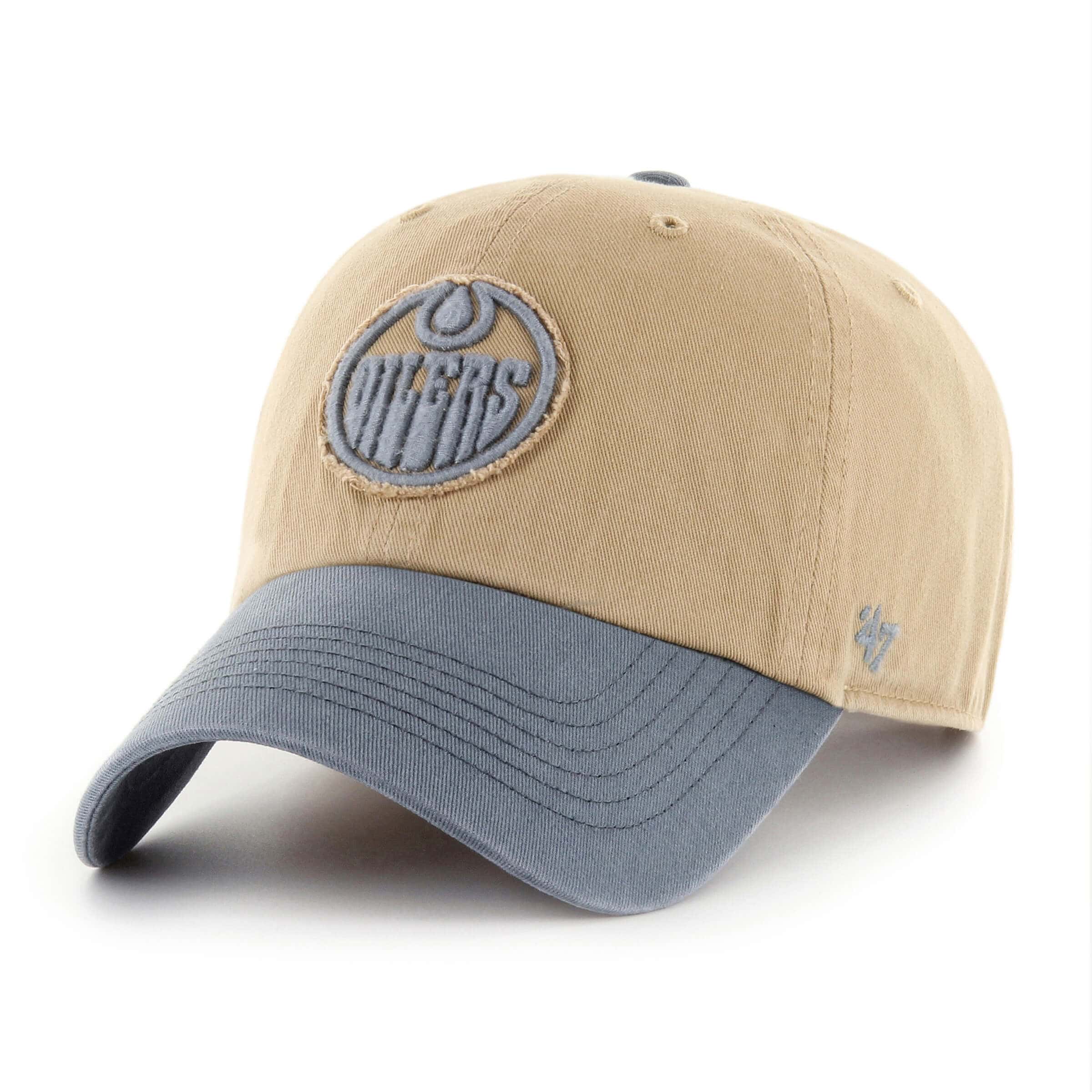 Edmonton Oilers ’47 Brand Canyon Caravan Clean Up Adjustable Hat ...