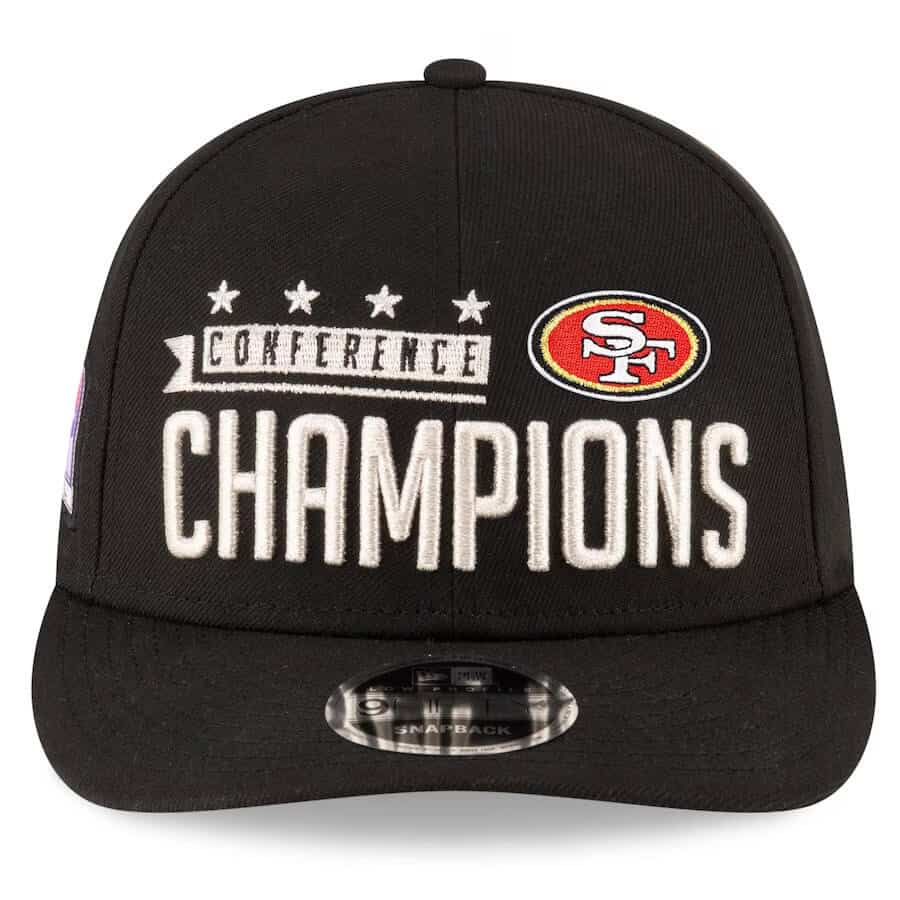 San Francisco 49ers New Era 2023 NFC Champions Locker Room 9FIFTY ...