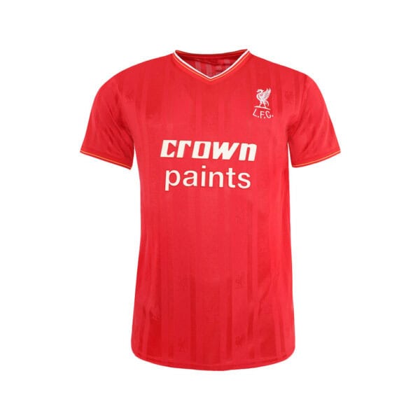 Men's Liverpool 1985/86 Retro Home Replica Jersey - Red - Sports Closet