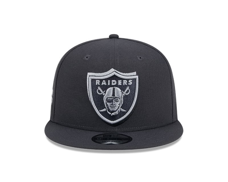 Las Vegas Raiders New Era 2024 NFL Draft Official 9FIFTY Snapback Hat ...