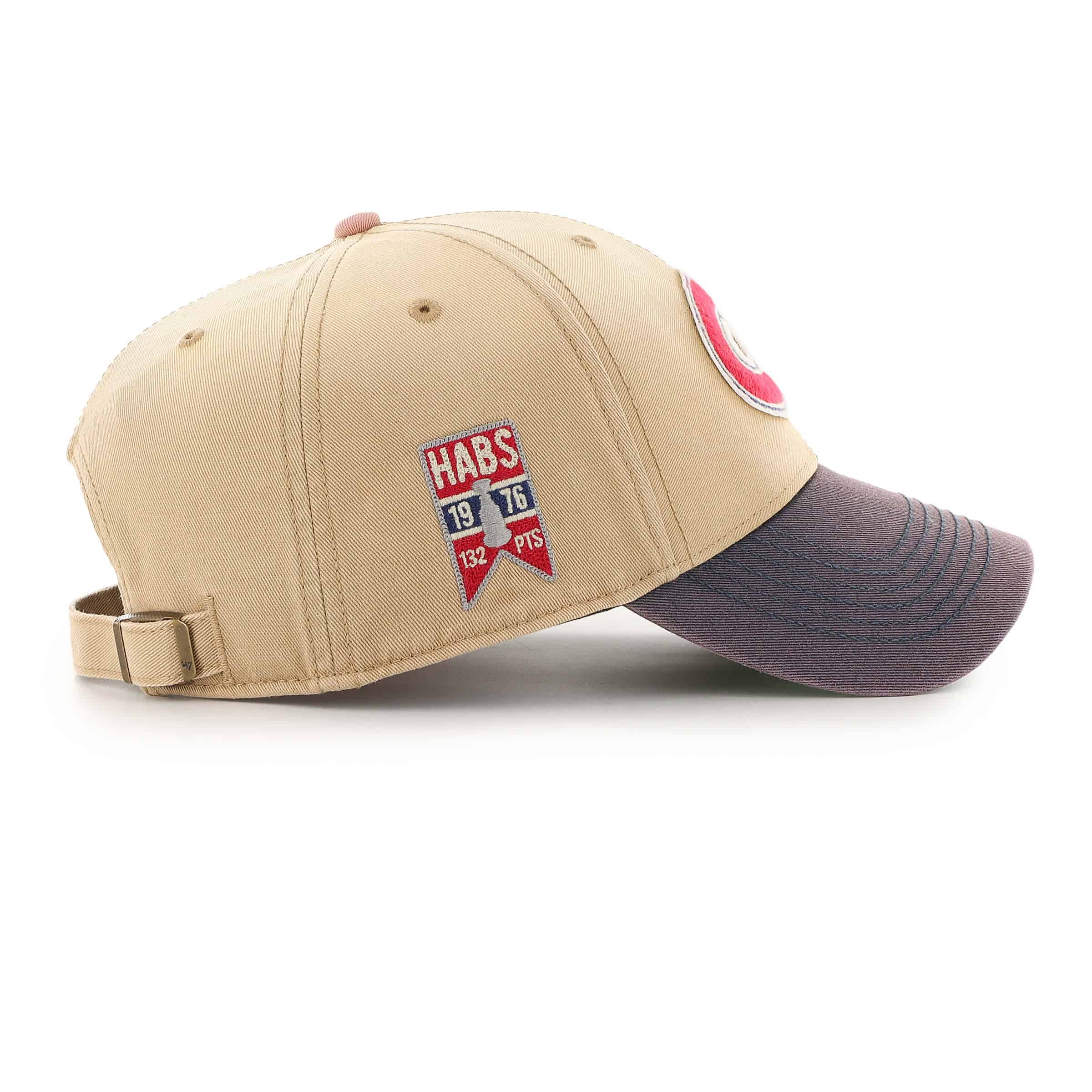 Montreal Canadiens '47 Brand Dusted Sedgwick MVP Adjustable Hat ...