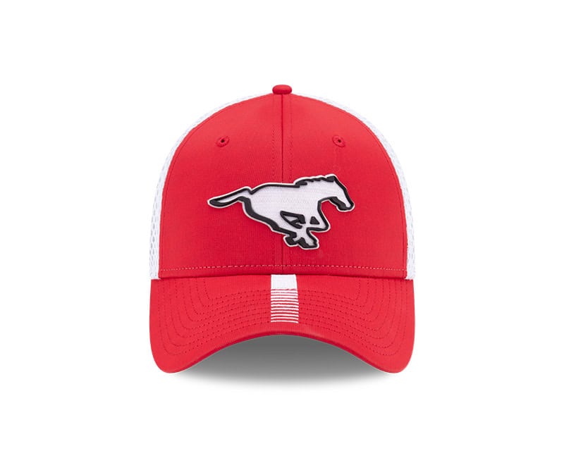 Calgary Stampeders New Era 2024 Official Sideline 39THIRTY Flex Hat ...