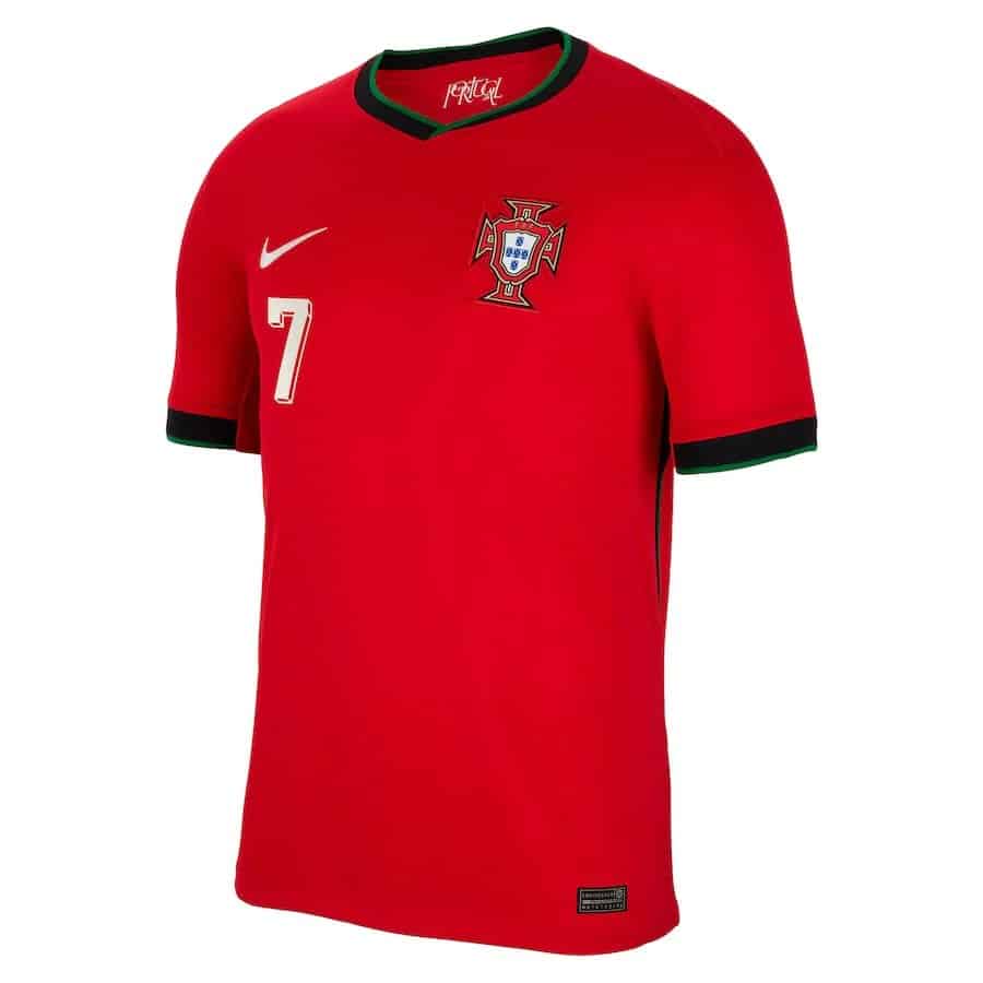 Men's Cristiano Ronaldo Portugal National Team 2024/25 Nike Home ...