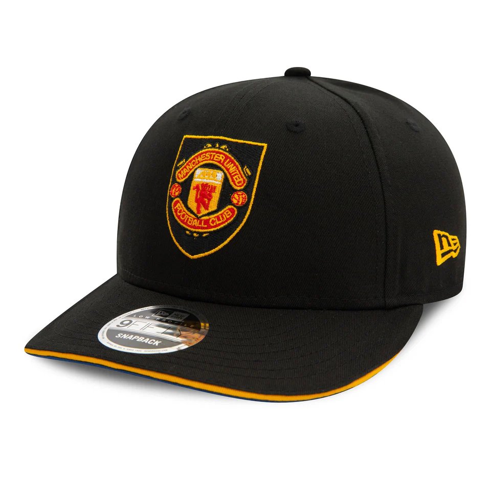 Manchester United New Era 1993 Low Profile 9FIFTY Snapback Hat - Black ...