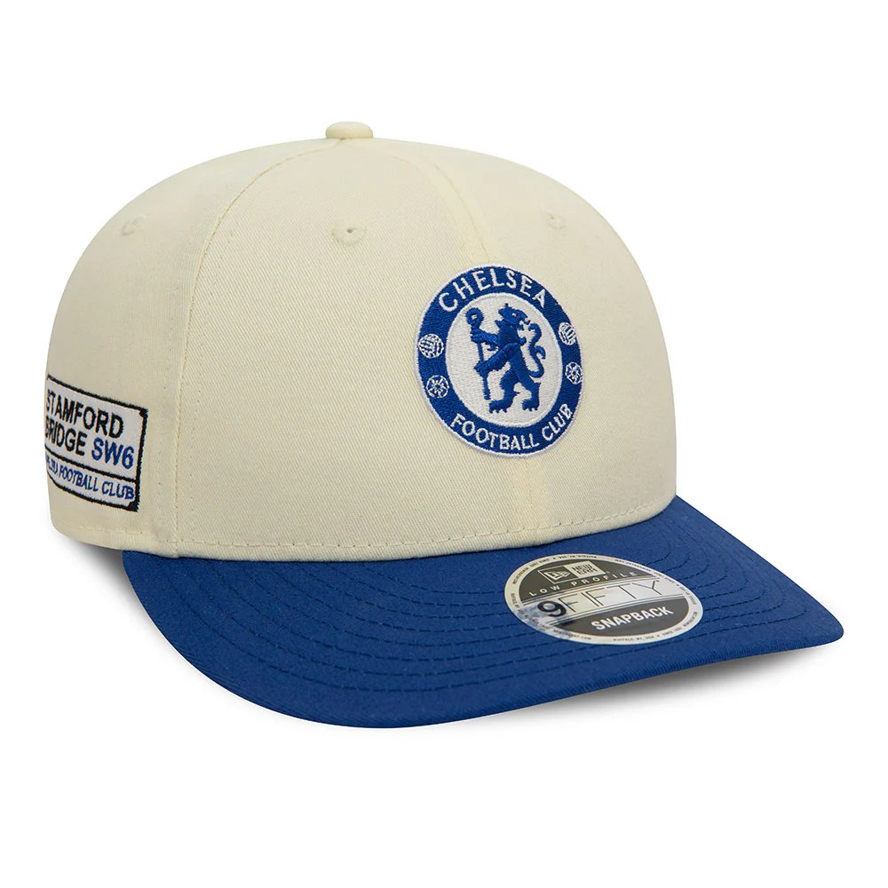 Chelsea New Era SW6 Low Profile 9FIFTY Snapback Hat - White/Blue ...