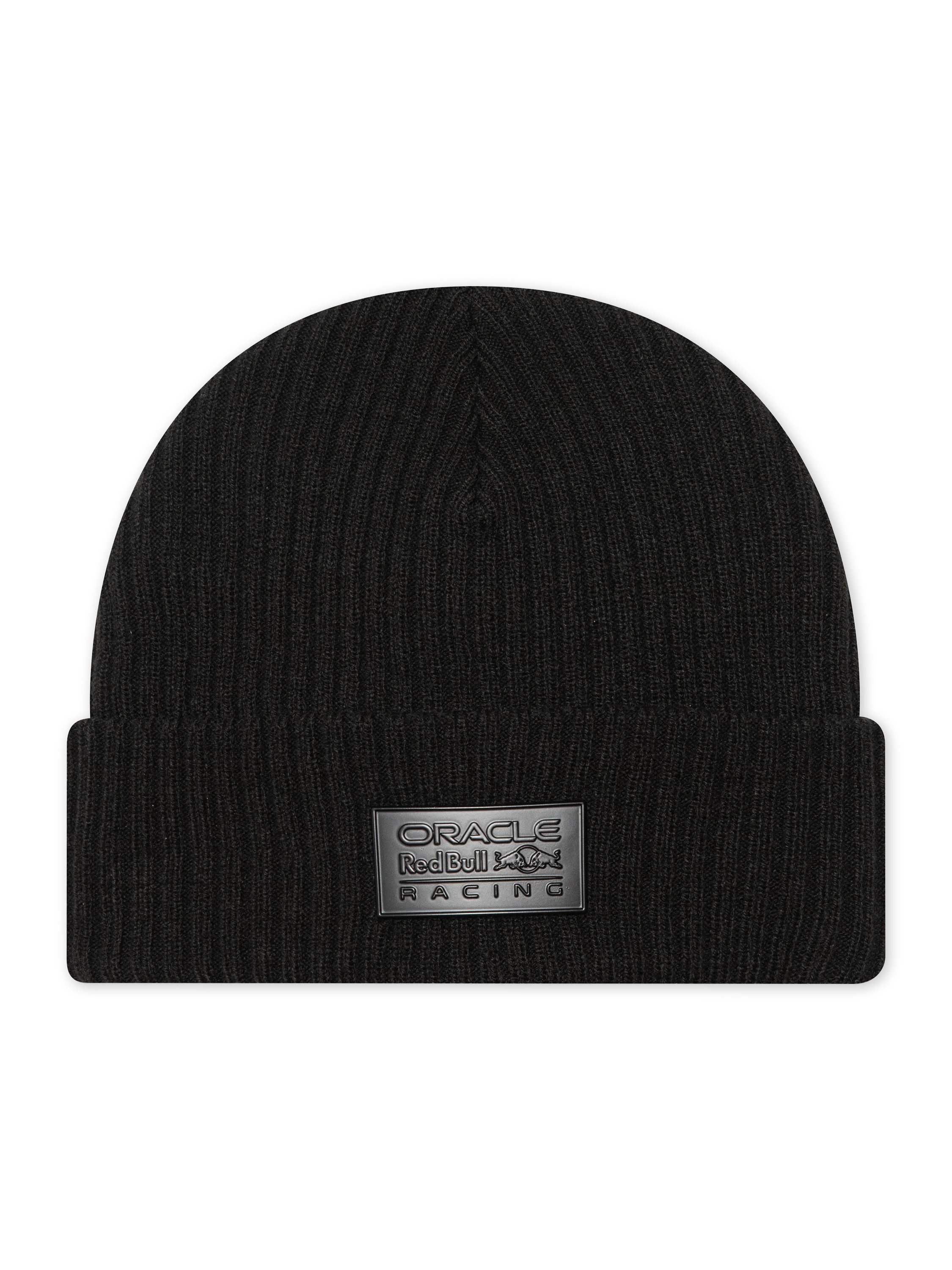 Oracle Red Bull Racing F1 New Era Tonal Cuffed Knit Beanie - Black ...