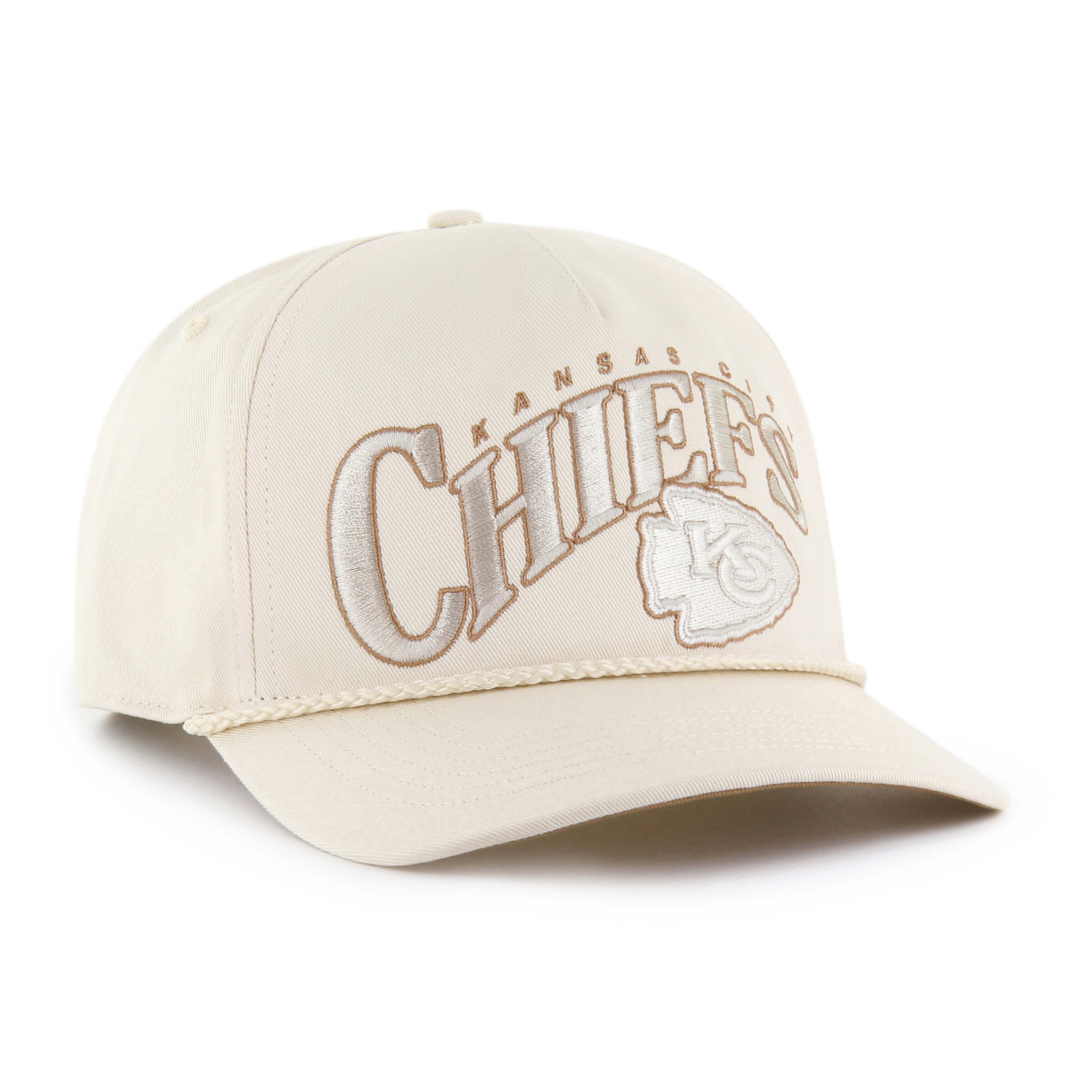 Kansas City Chiefs ’47 Brand Wave Rope Hitch Adjustable Hat - Sports Closet