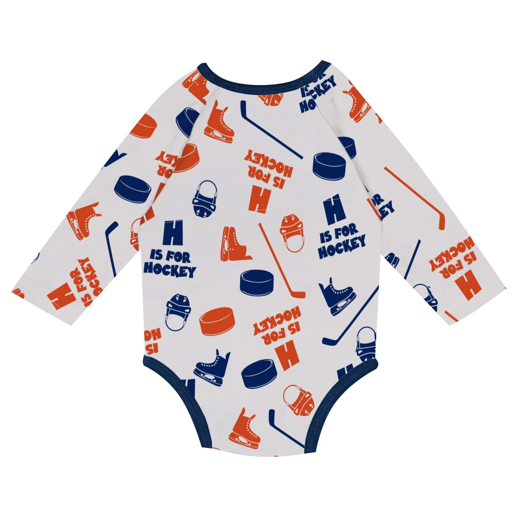 Newborn Edmonton Oilers Little Champ 3 Piece Set - Sports Closet