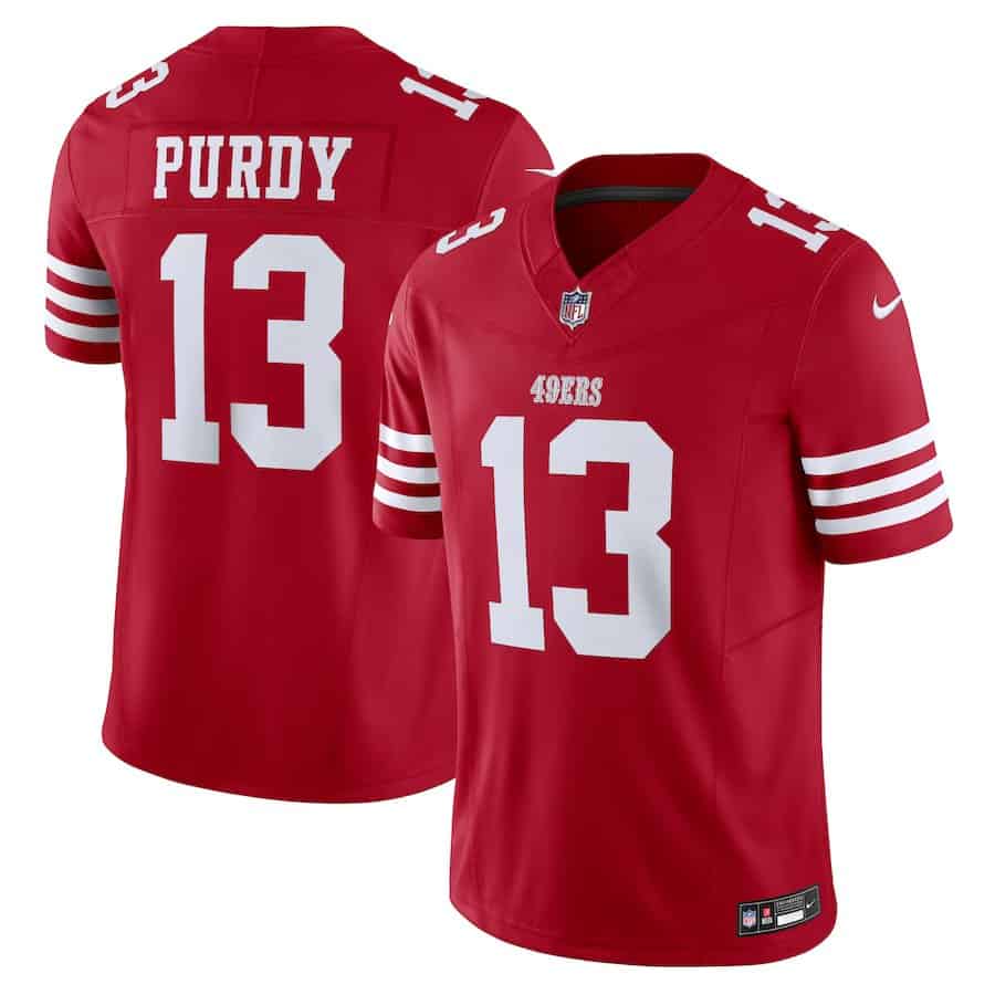 Men's San Francisco 49ers Brock Purdy Nike Vapor F.U.S.E. Limited ...