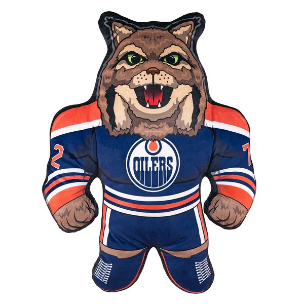 Edmonton Oilers Bleacher Creatures Hunter 24" Mascot Bleacher Buddy ...