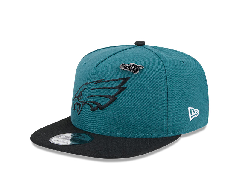 Philadelphia Eagles New Era 2024 Inspire Change A-Frame 9FIFTY Snapback Hat - Midnight Green ...