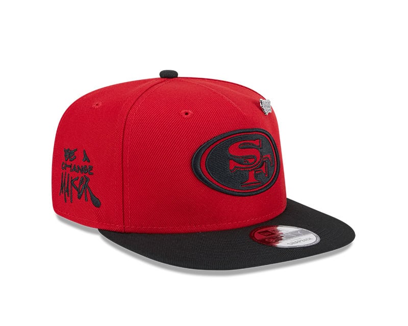 San Francisco 49ers New Era 2024 Inspire Change A-Frame 9FIFTY Snapback ...