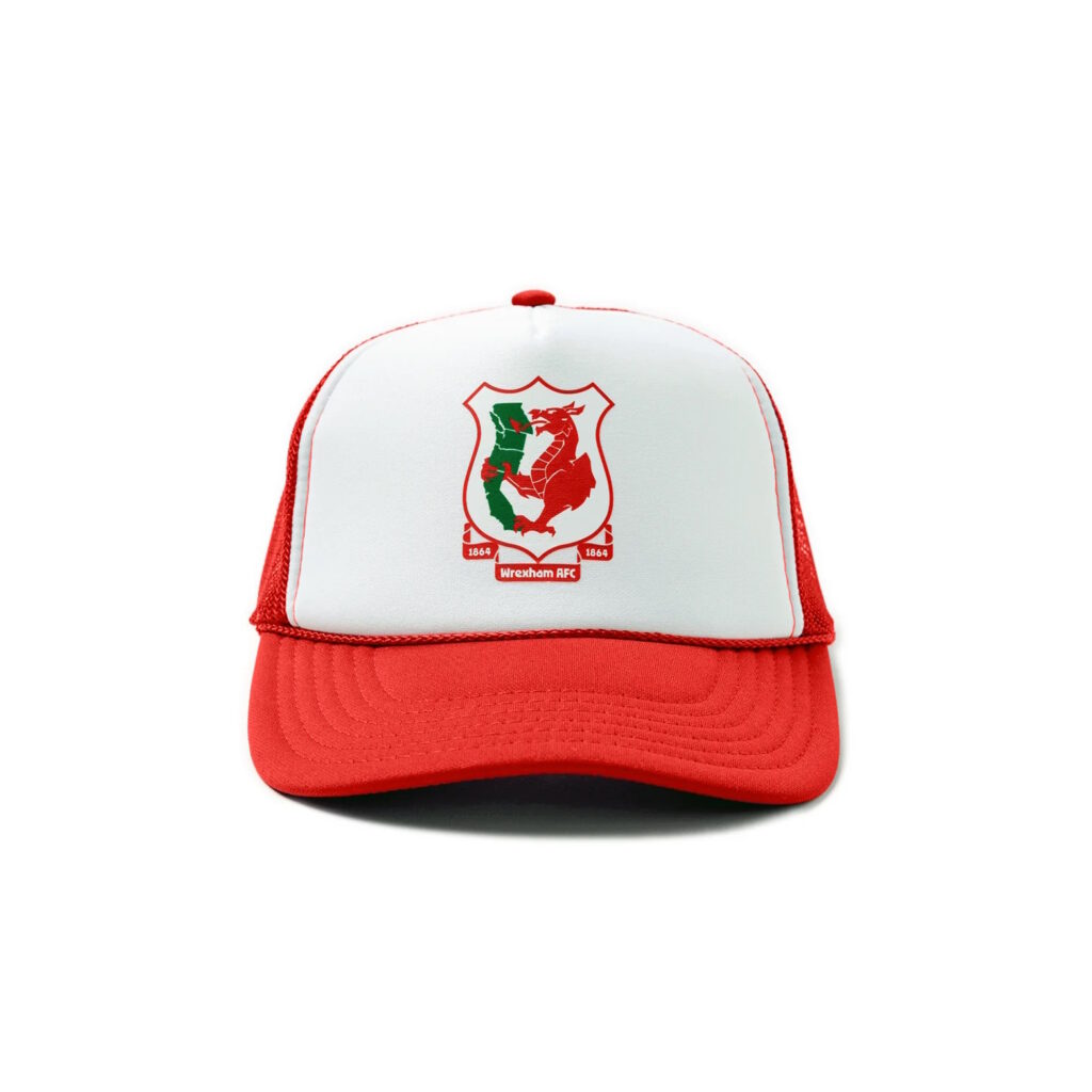 Wrexham AFC Tour Crest Adjustable Trucker Hat - Sports Closet