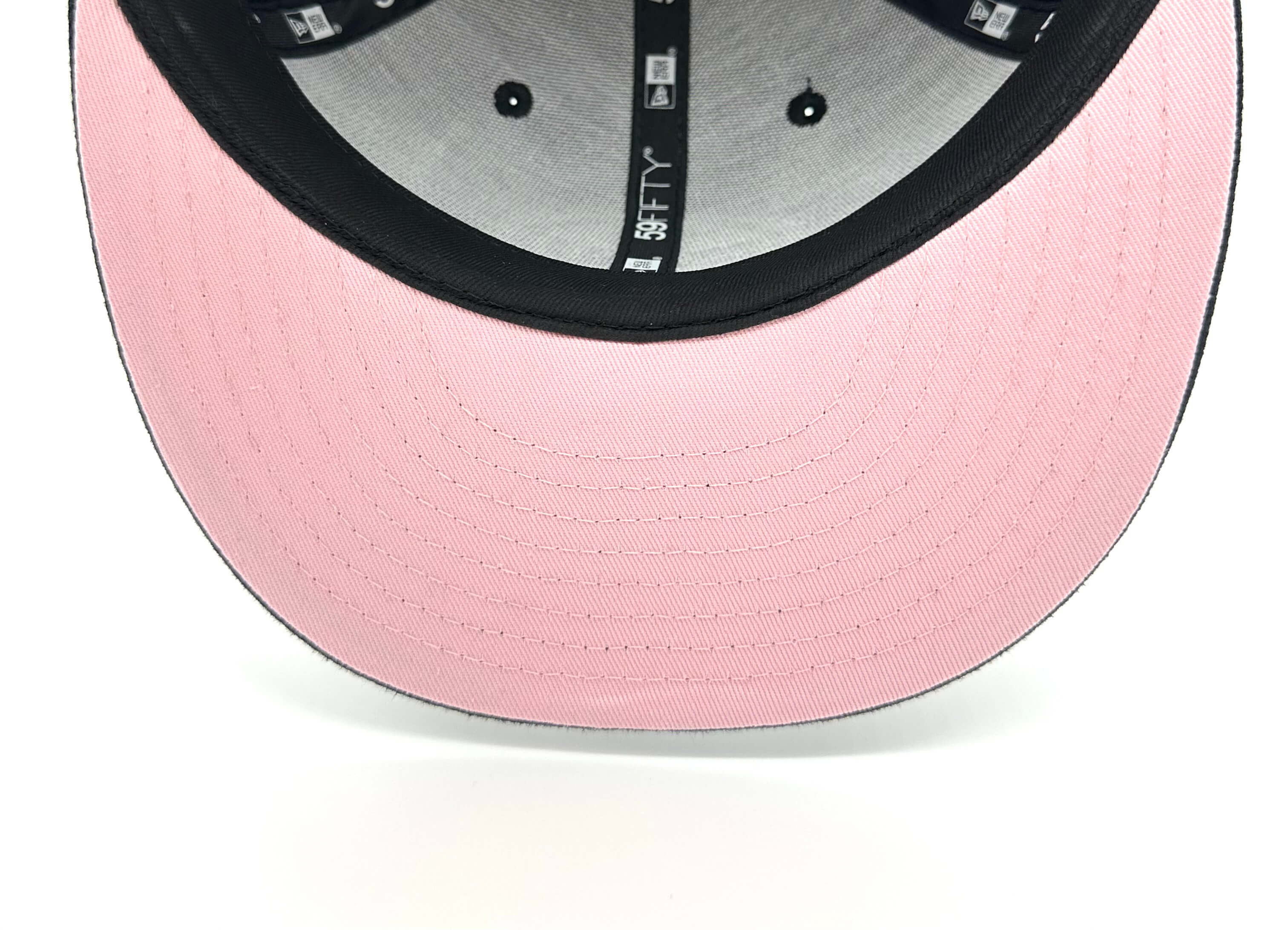 Edmonton Oilers New Era 59FIFTY Fitted Hat - Navy/Pink - Sports Closet