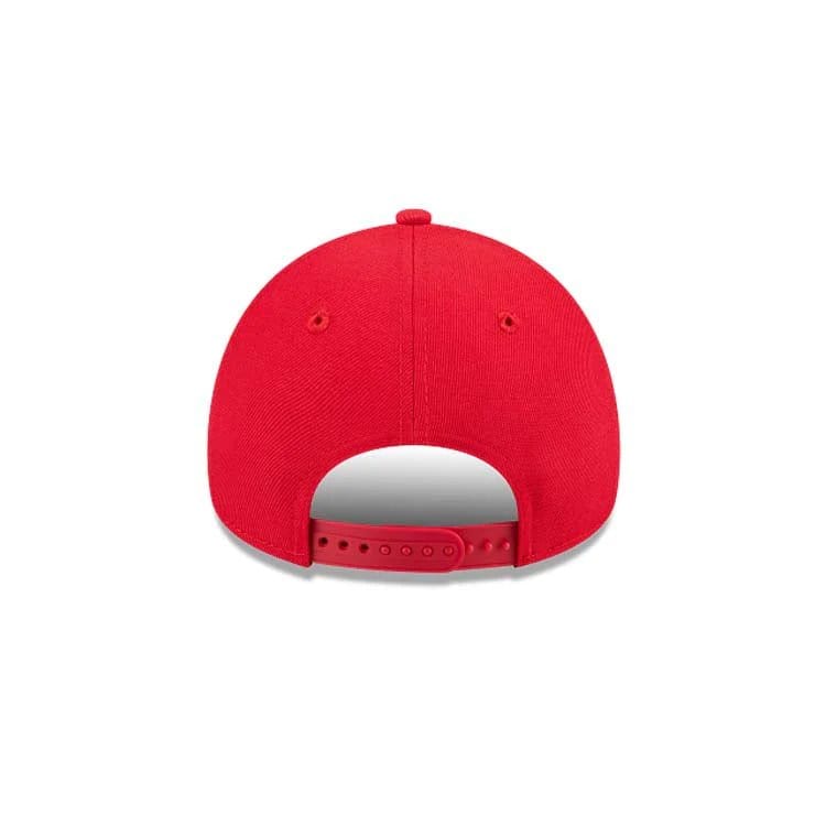 Kansas City Chiefs New Era 9FORTY A-Frame Adjustable Hat - Red - Sports ...