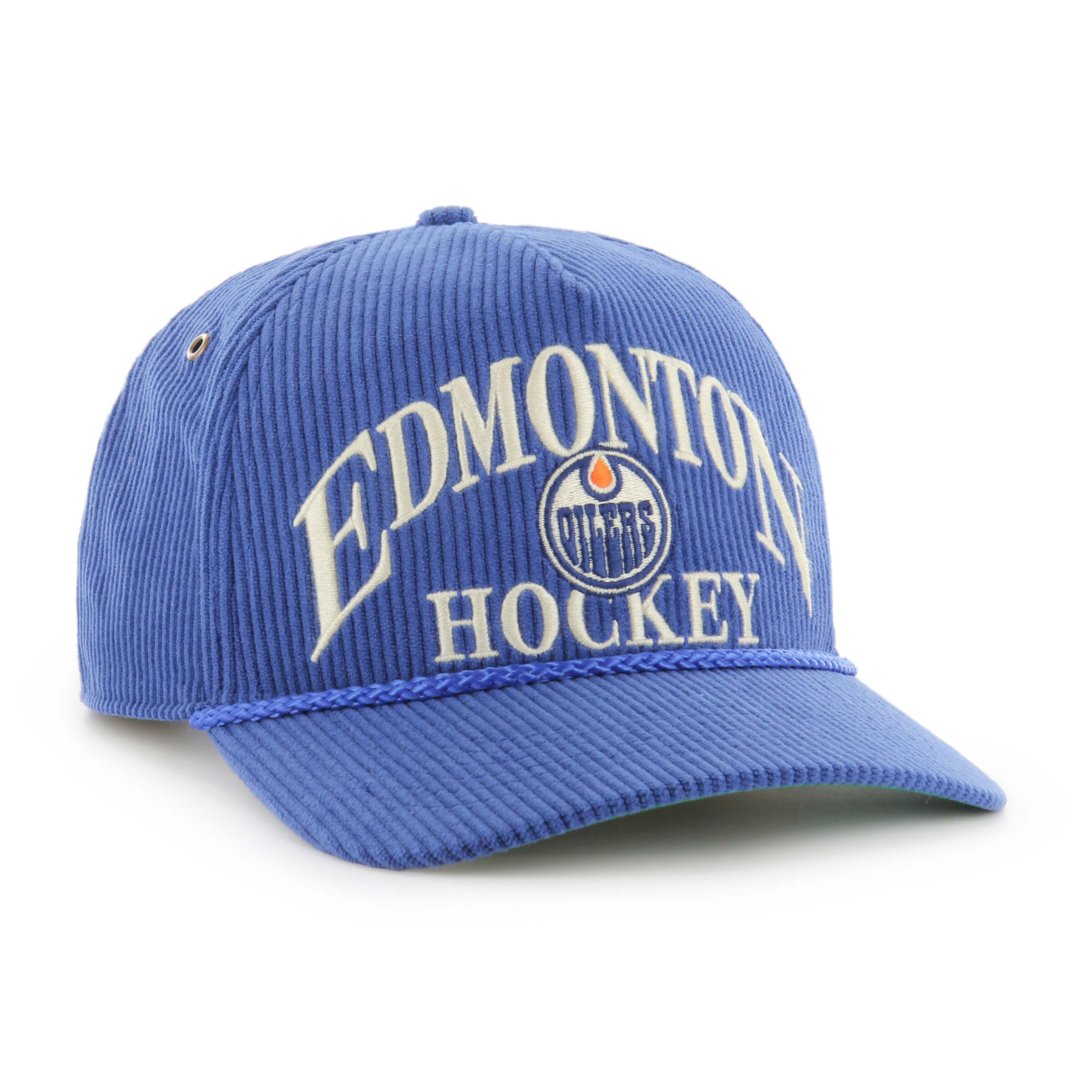 Edmonton Oilers '47 Brand Pitchout Rope Hitch Adjustable Hat - Sports ...