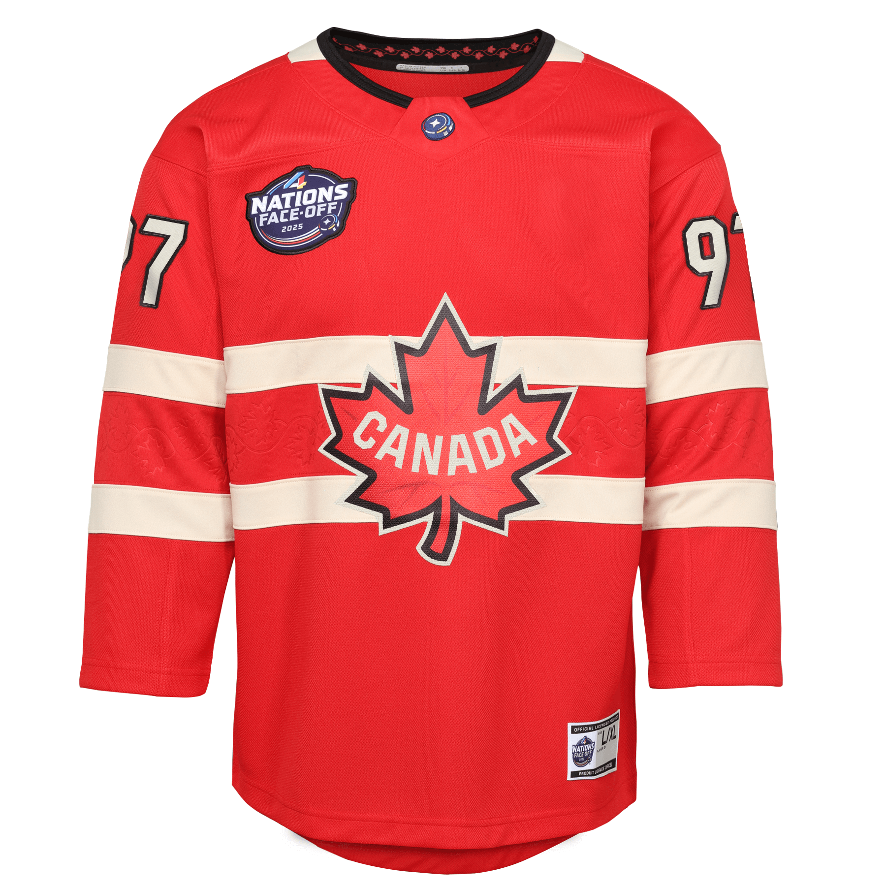 Youth Connor McDavid Canada 2025 4 Nations Face-Off Jersey - Red ...