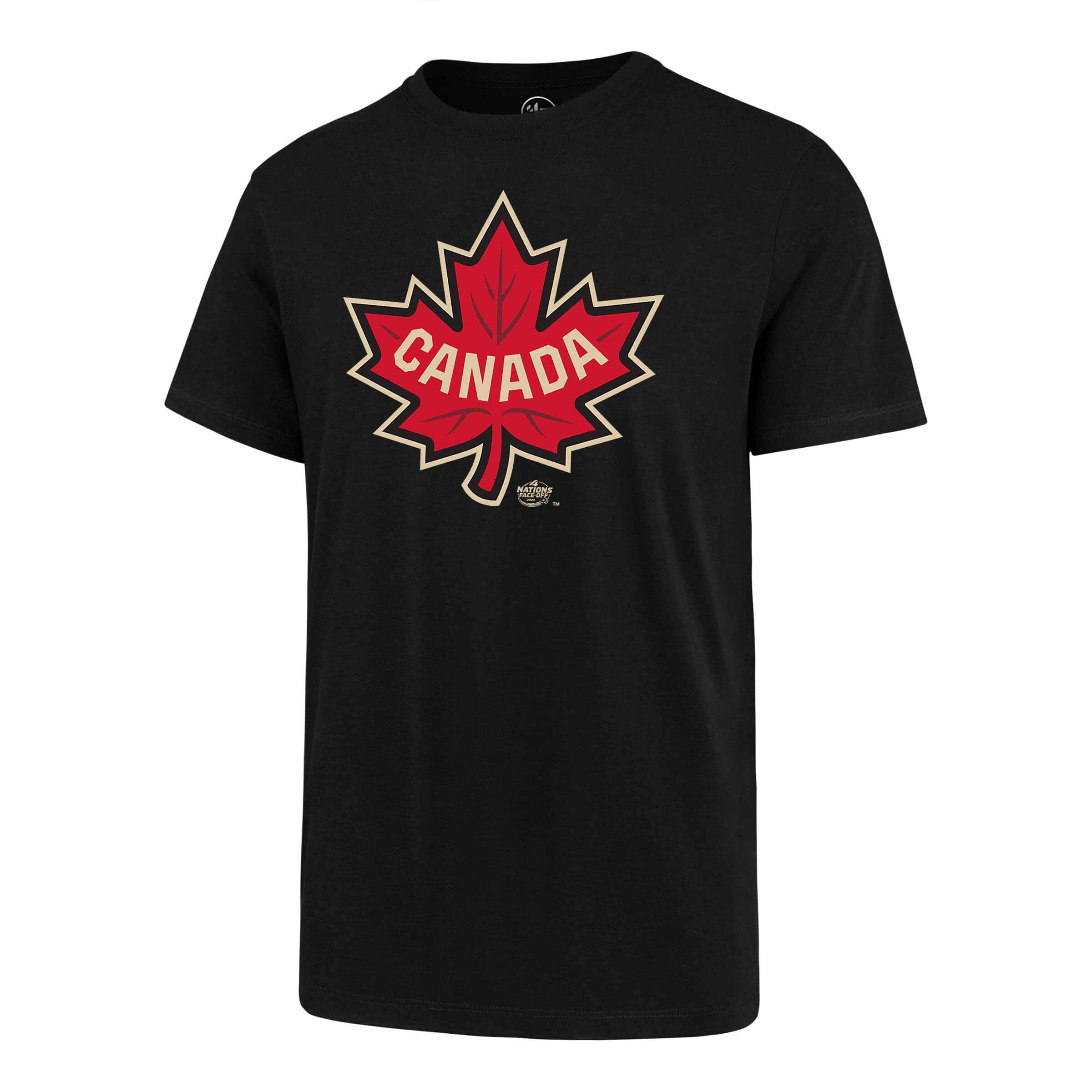 Men's Canada '47 Brand 2025 4 Nations Face-Off Primary Logo T-Shirt ...