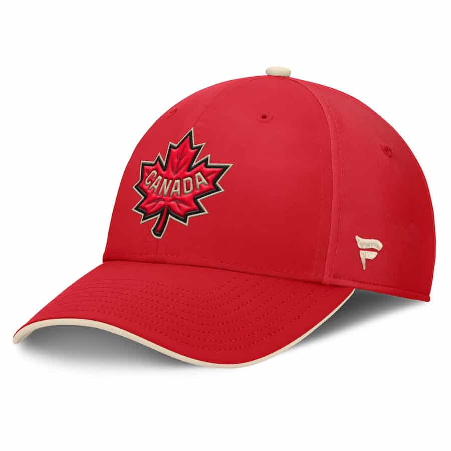 Canada Fanatics 2025 4 Nations Face-Off Stretch Fit Hat - Red - Sports ...