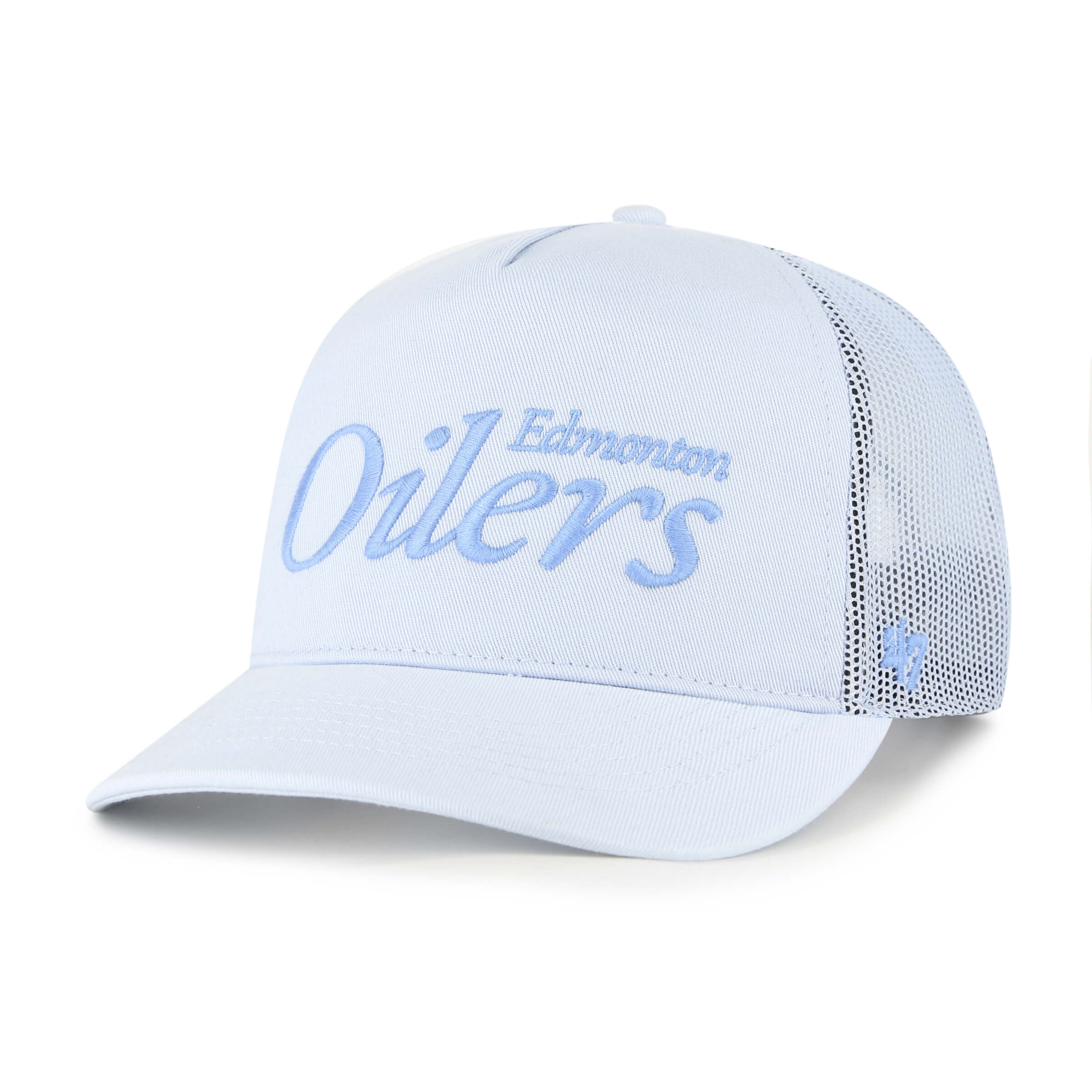 Edmonton Oilers '47 Brand Foundation Script Hitch Adjustable Hat ...