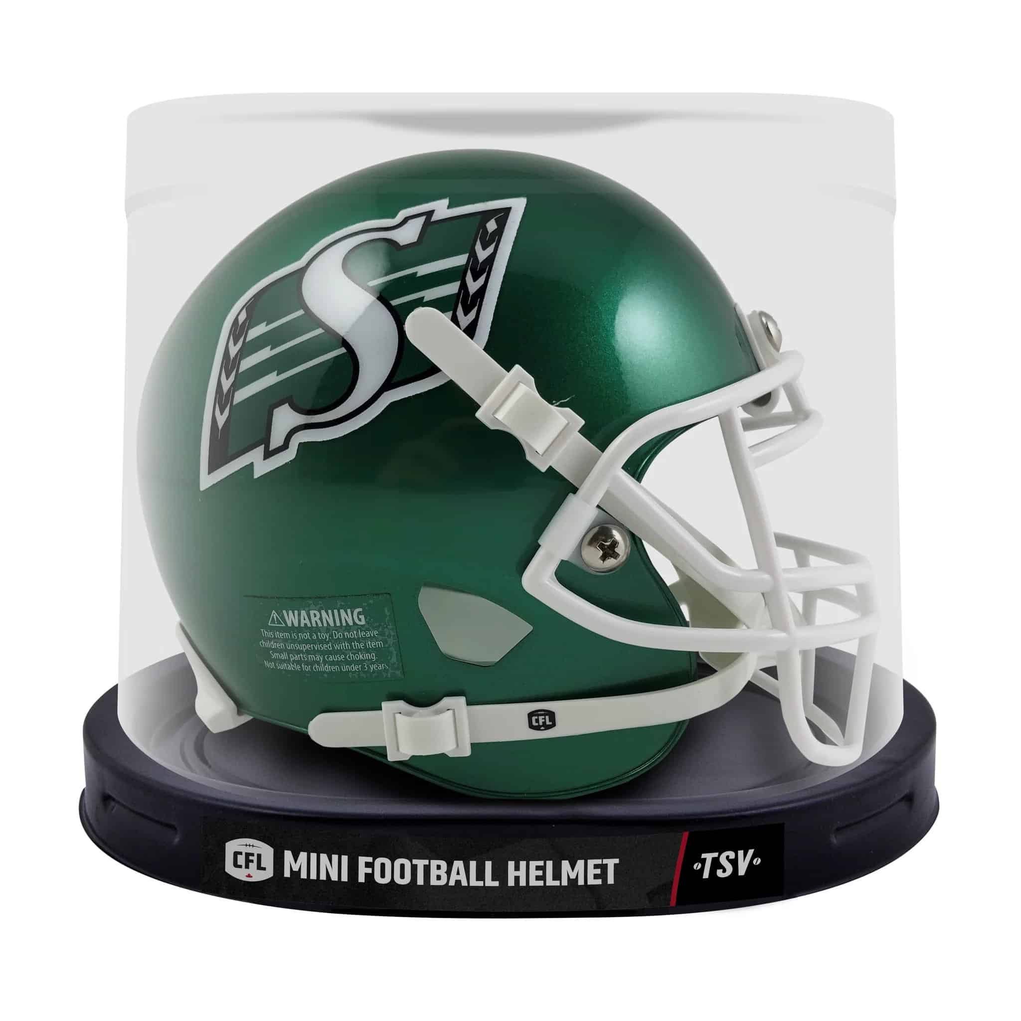 Saskatchewan Roughriders Mini Replica Player Helmet - Sports Closet
