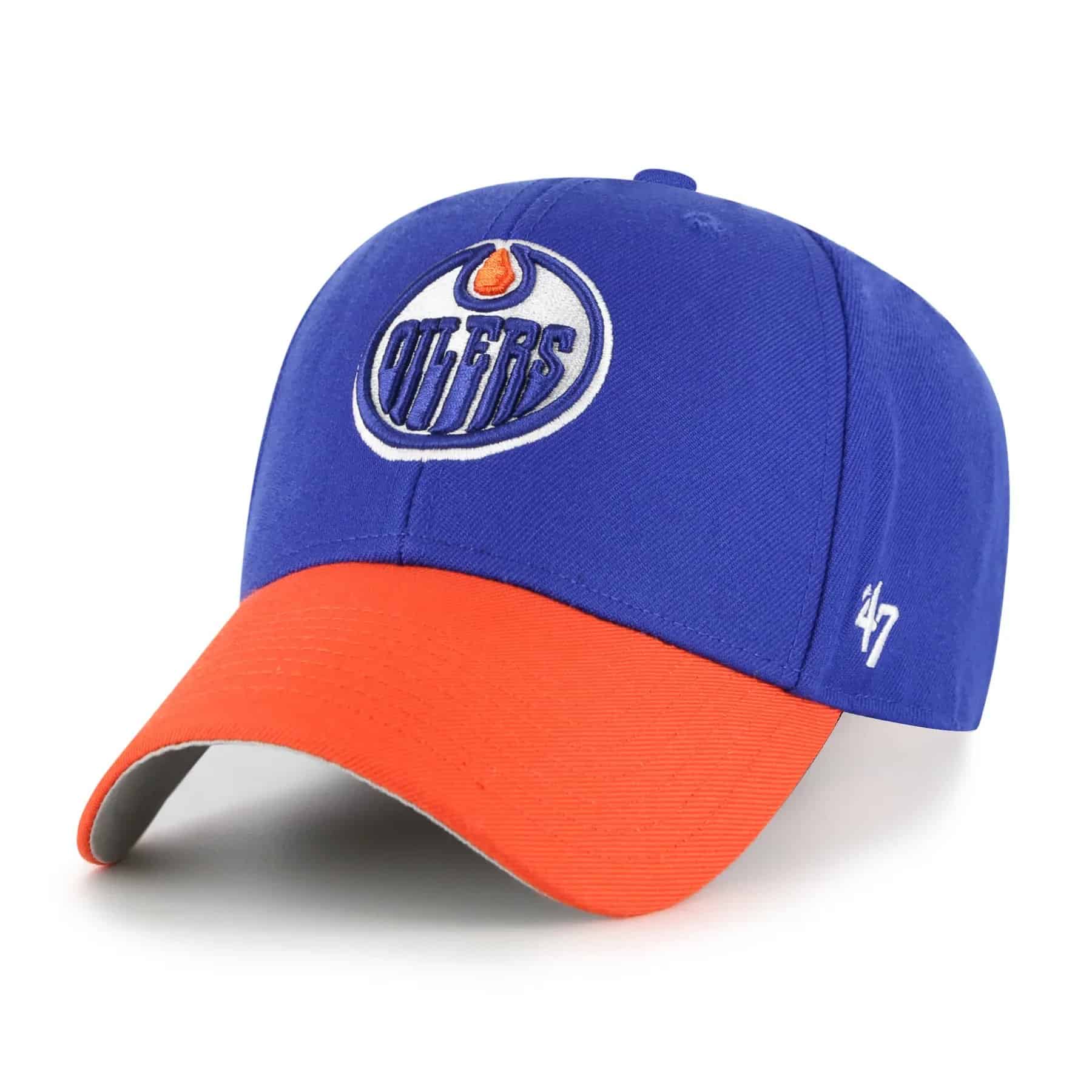 Edmonton Oilers '47 Brand 2-Tone MVP Adjustable Hat - Sports Closet
