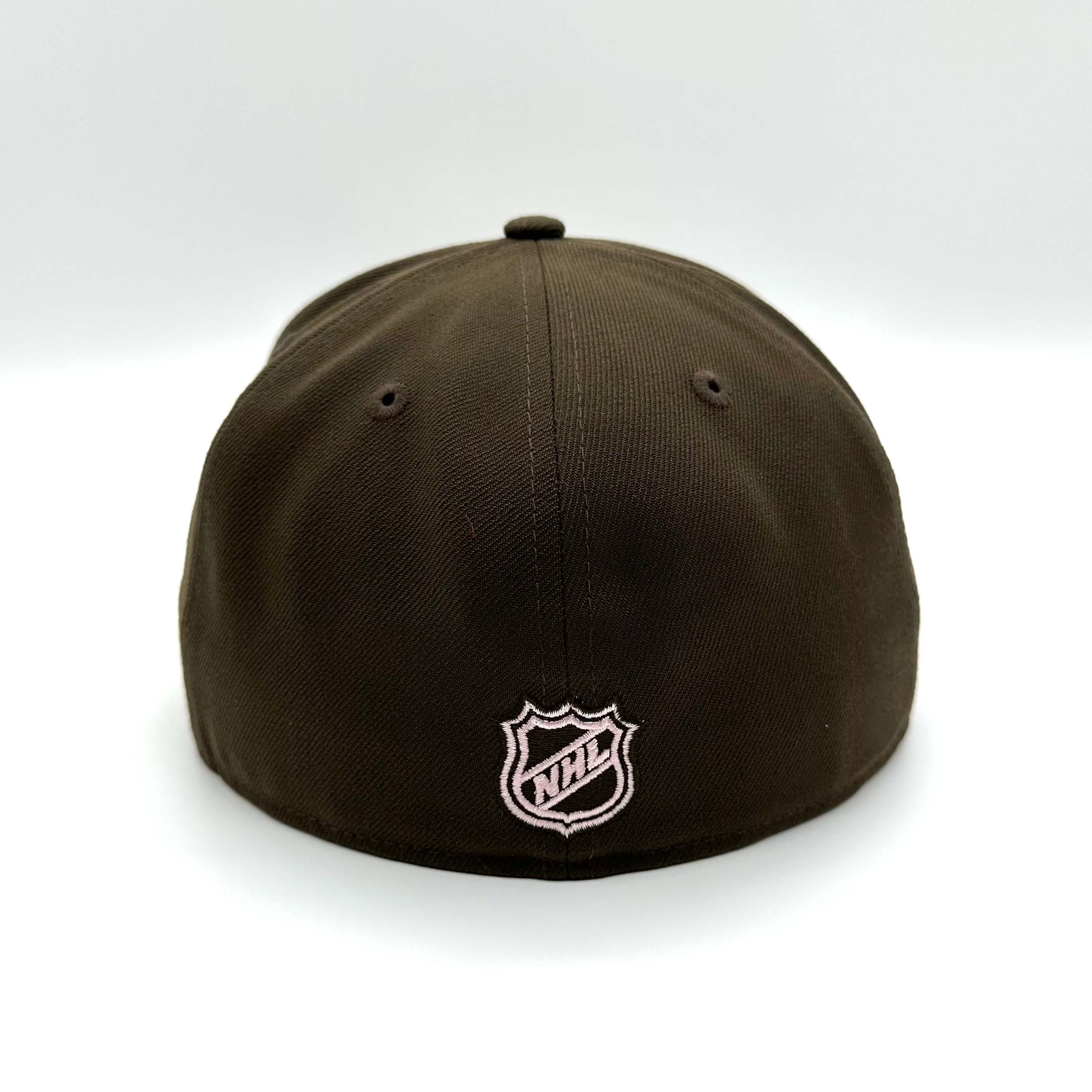 Edmonton Oilers New Era Walnut Pink 59FIFTY Fitted Hat - Brown - Sports ...